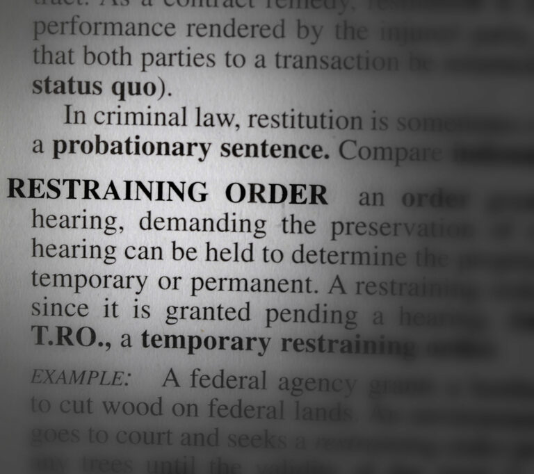 Florida Restraining Orders and Domestic Violence